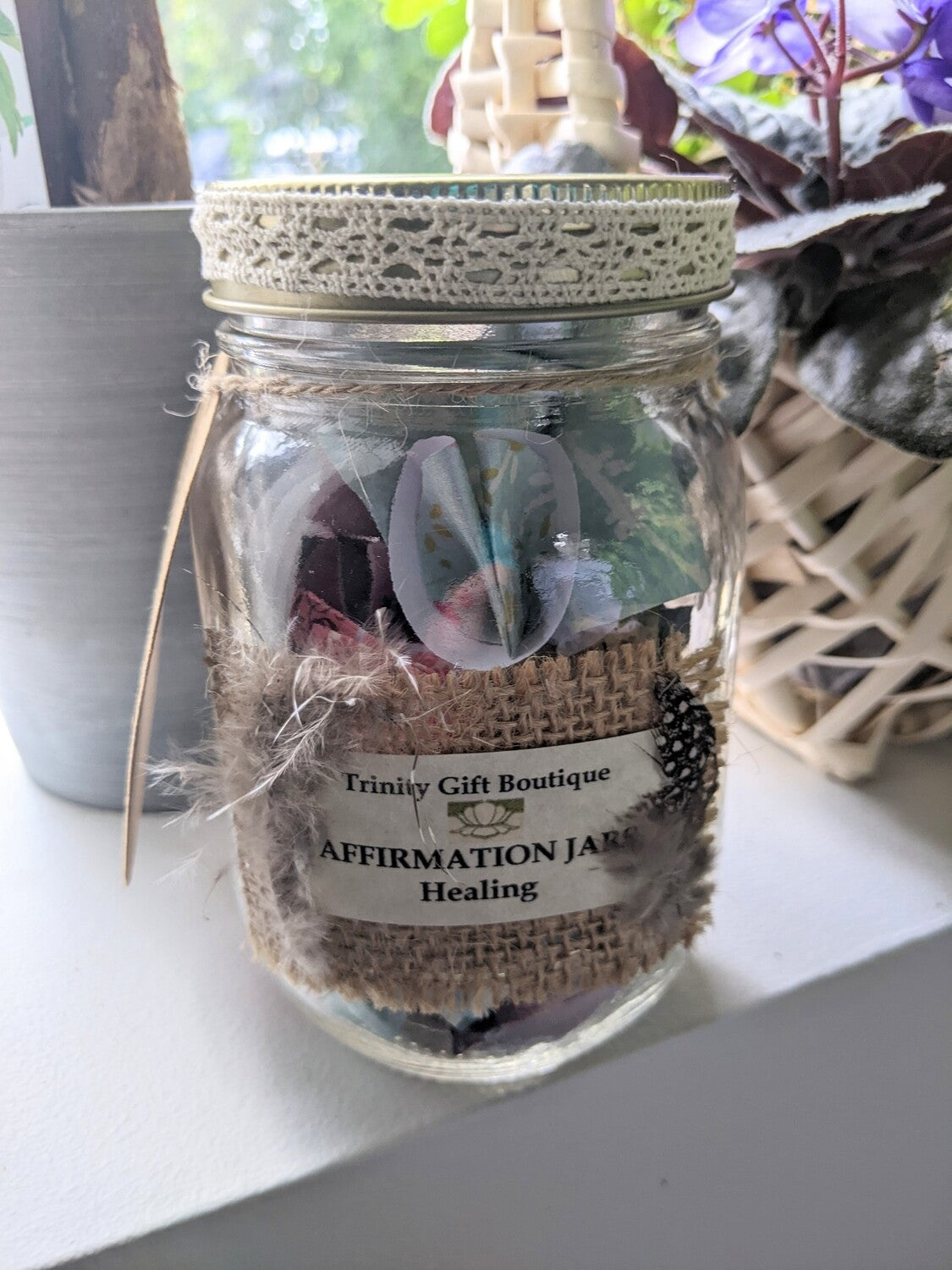 Affirmation Jar - Healing – Trinity Natural Health Centre